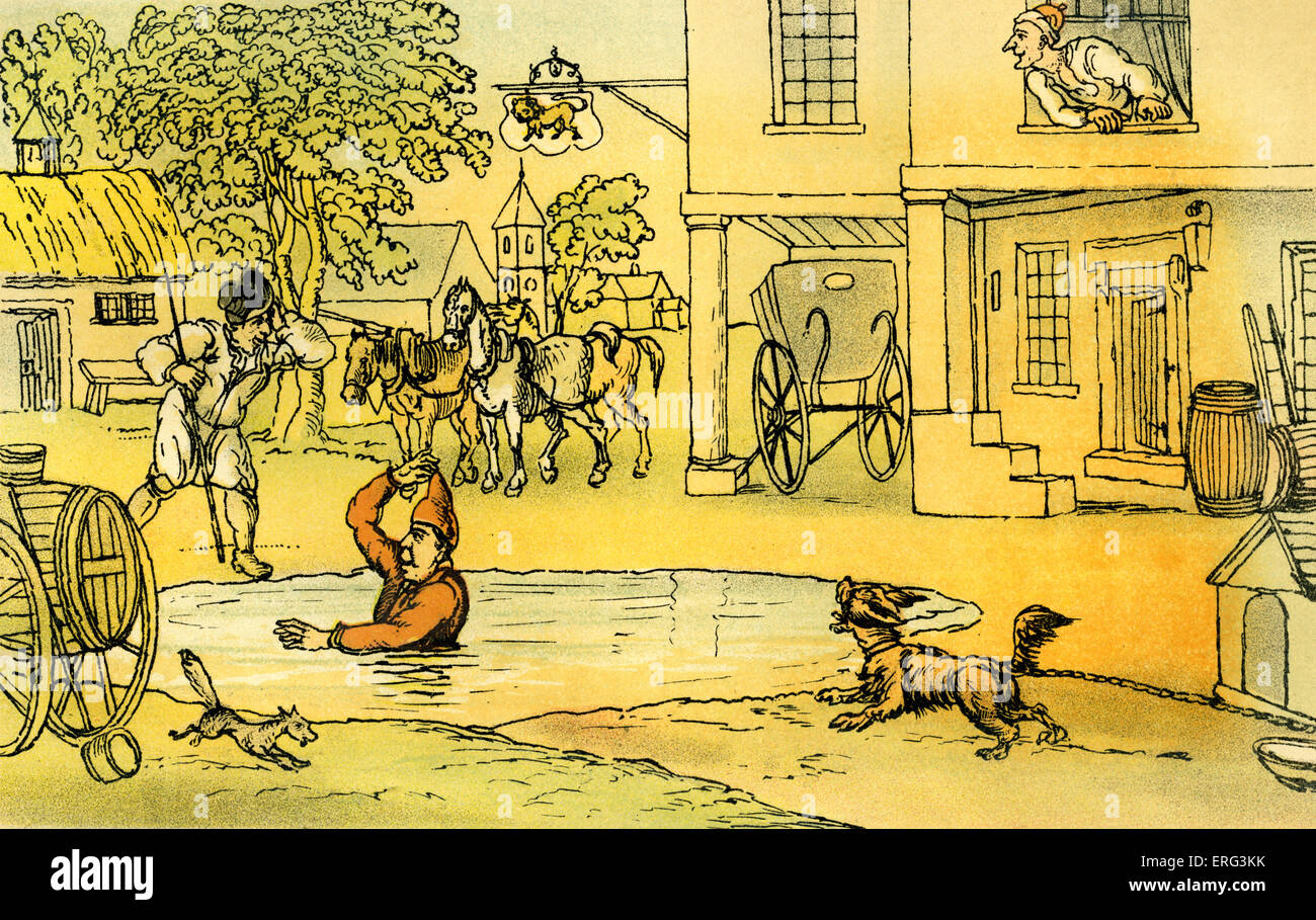 The tour of doctor syntax in search of consolation hi-res stock ...