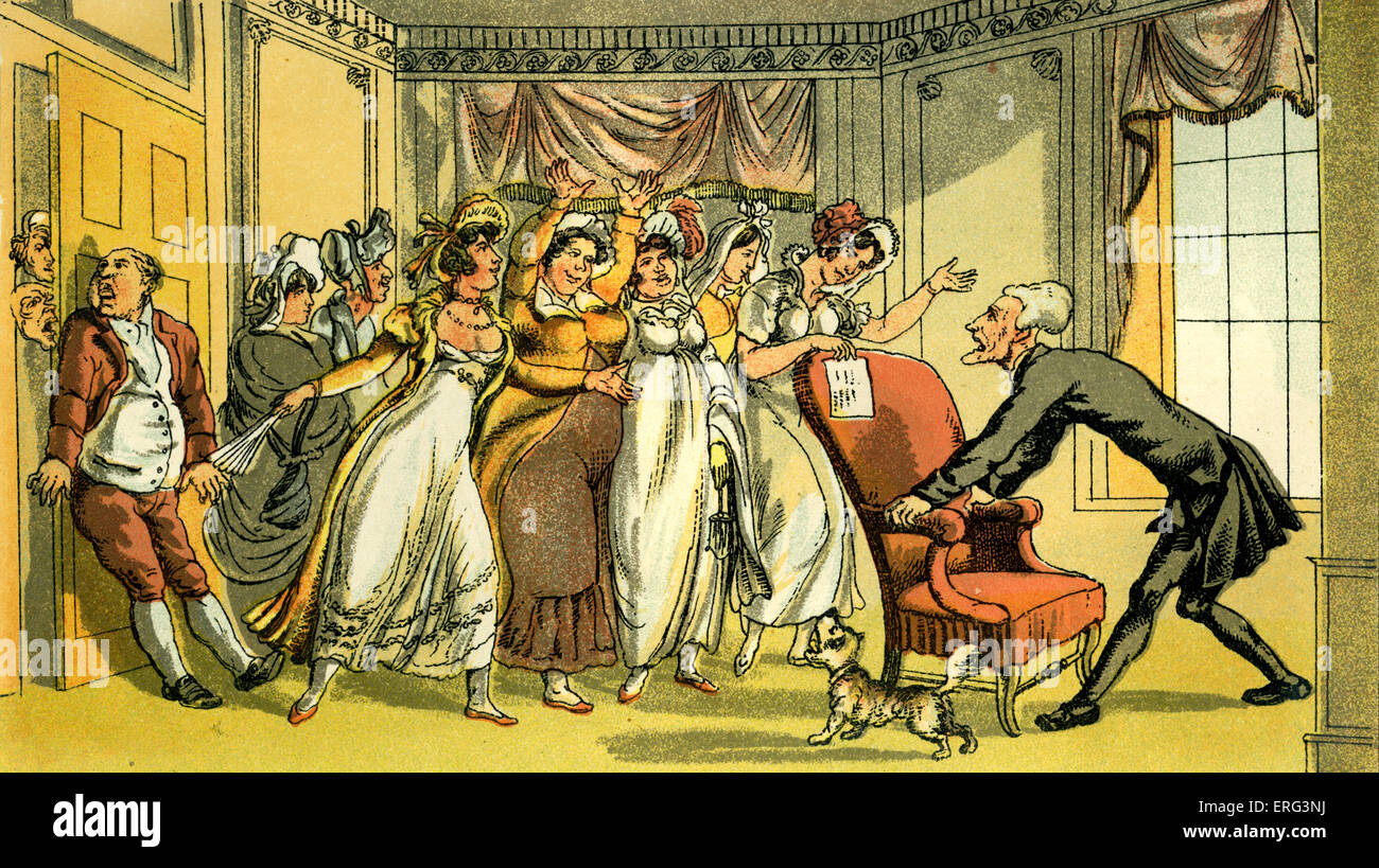 19th century satire women hi-res stock photography and images - Alamy