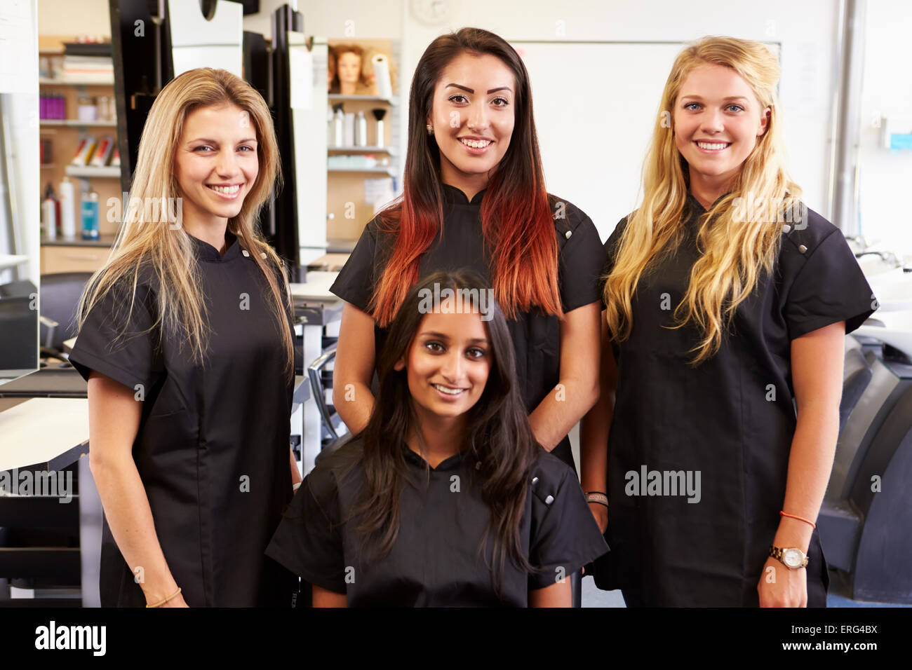 Student hairdressing college hi-res stock photography and images - Alamy