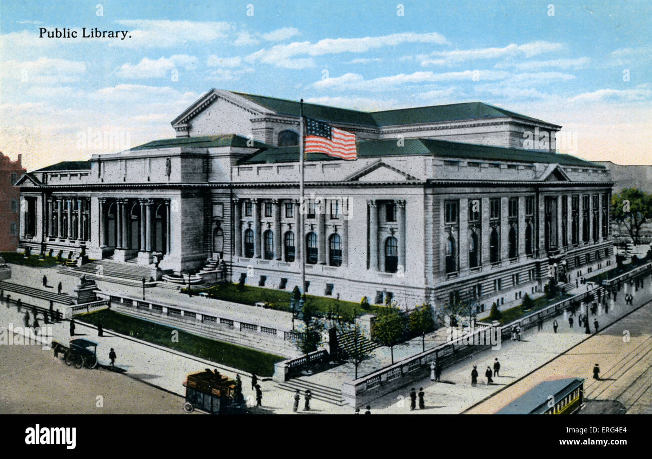New York: Public Library Stock Photo - Alamy