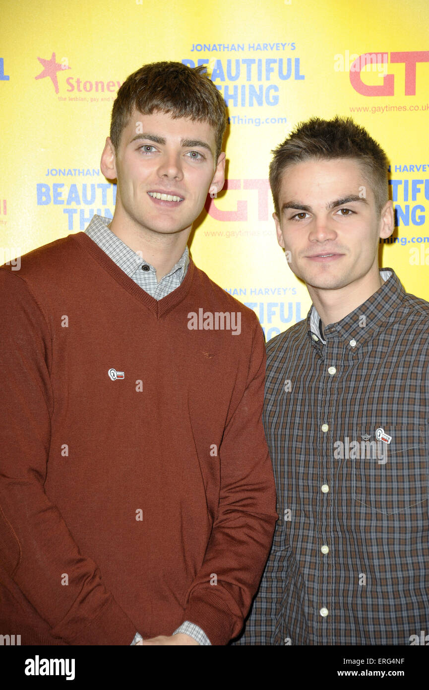 'Beautiful Thing' photocall Featuring: Thomas Law,Sam Jackson Where ...