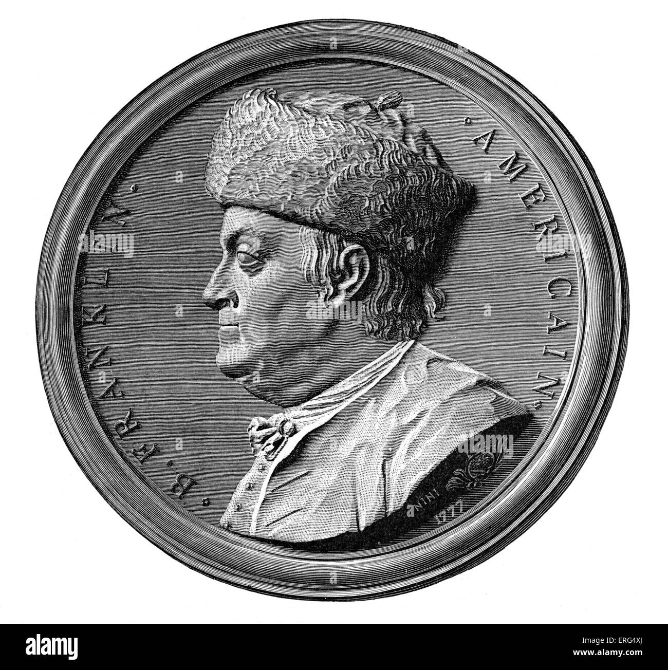 Franklin medallion Cut Out Stock Images & Pictures - Alamy