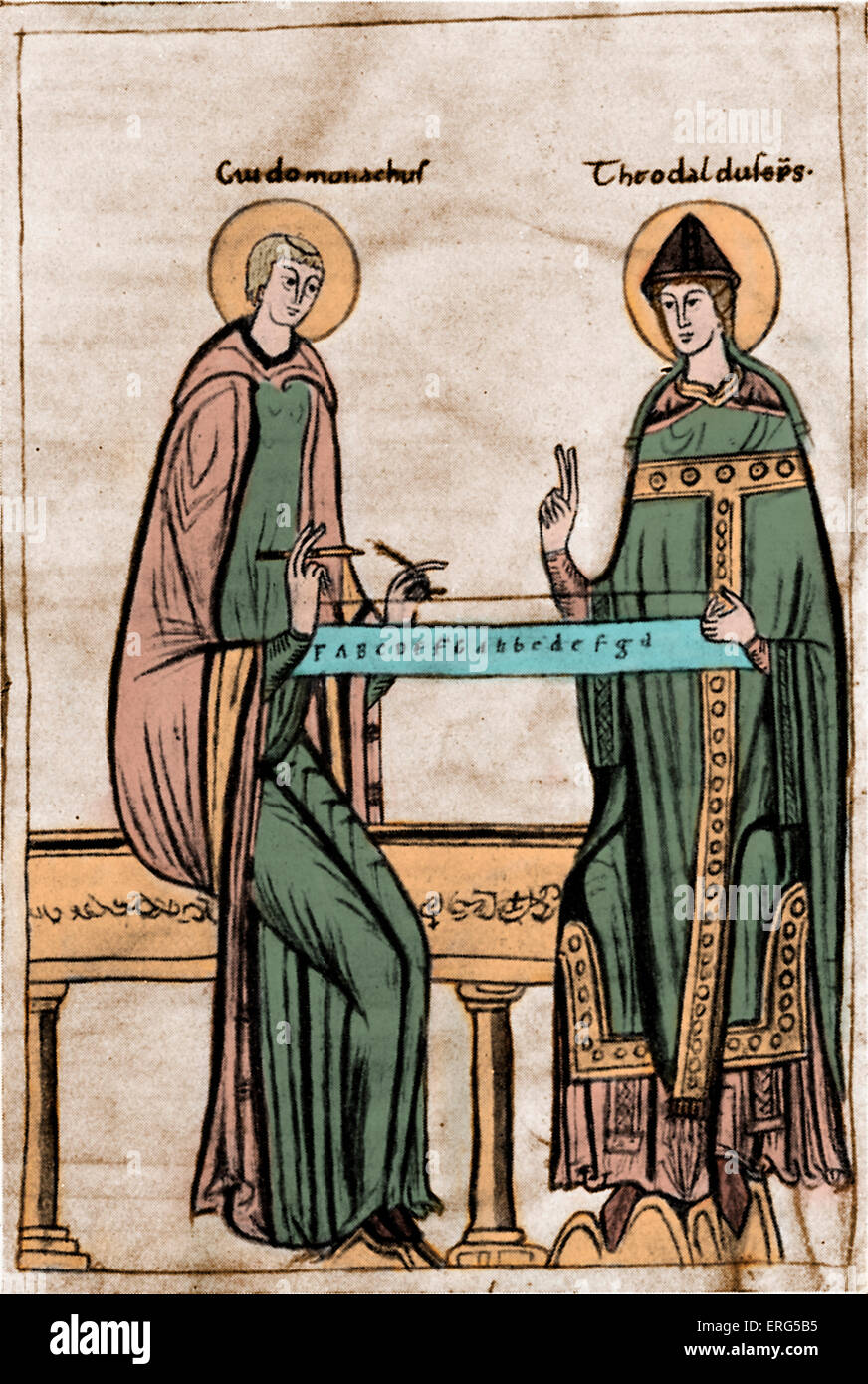 Guido of arezzo hi-res stock photography and images - Alamy