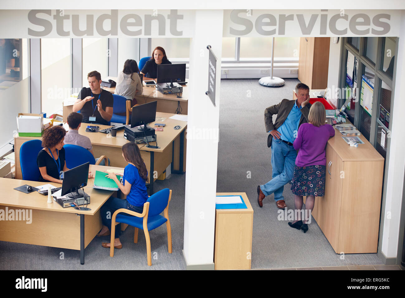 University student services hi-res stock photography and images - Alamy