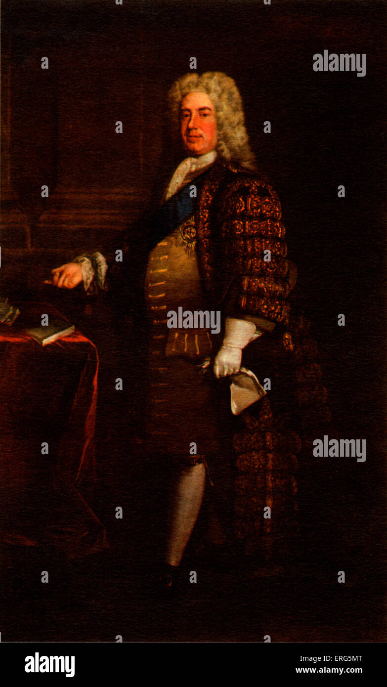 Sir Robert Walpole, British statesman, regarded as having been the ...