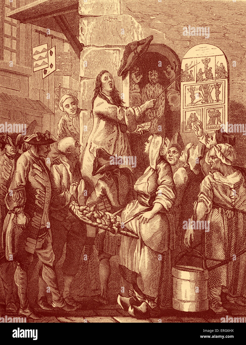 Daily life in French history: a psalm singer in the streets of 18th ...