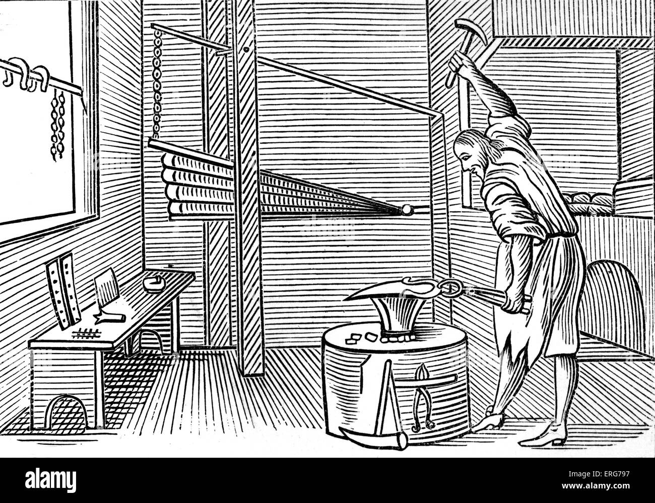 17th century blacksmith hi-res stock photography and images - Alamy