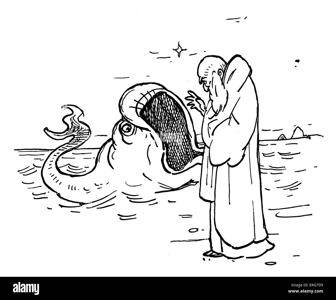 Leviathan bible hi-res stock photography and images - Alamy