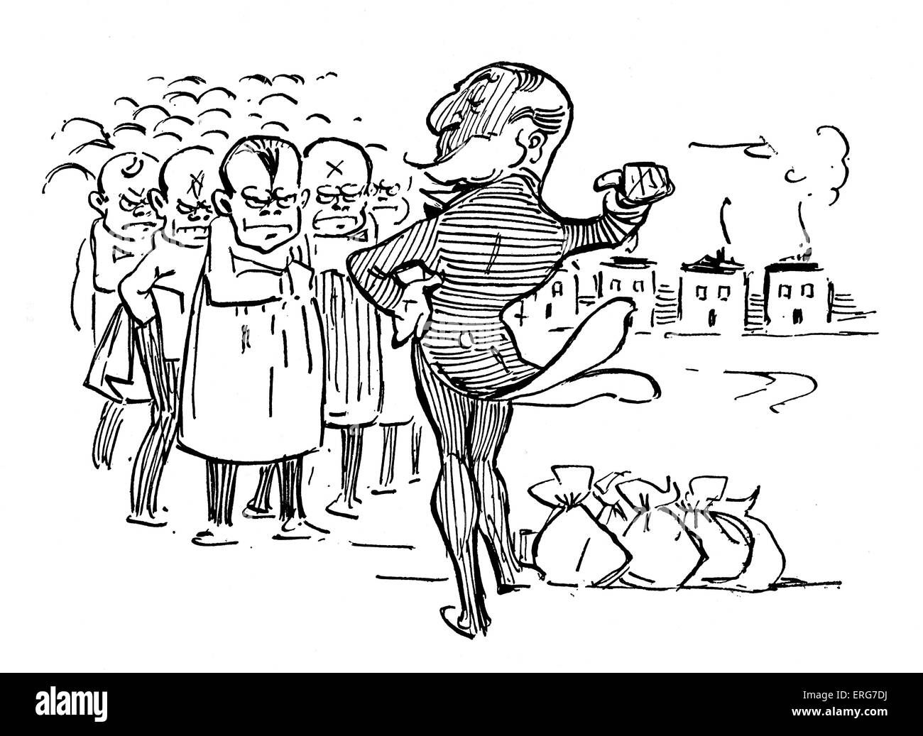 David Ricardo by Gilbert Keith Chesterton. The accompanying verse reads ...