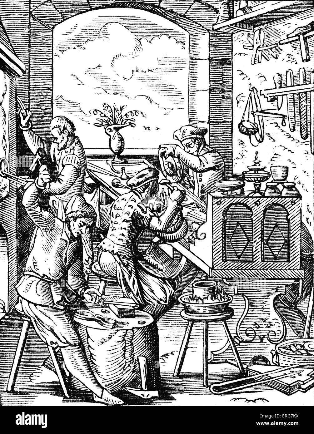 Renaissance goldsmith hi-res stock photography and images - Alamy