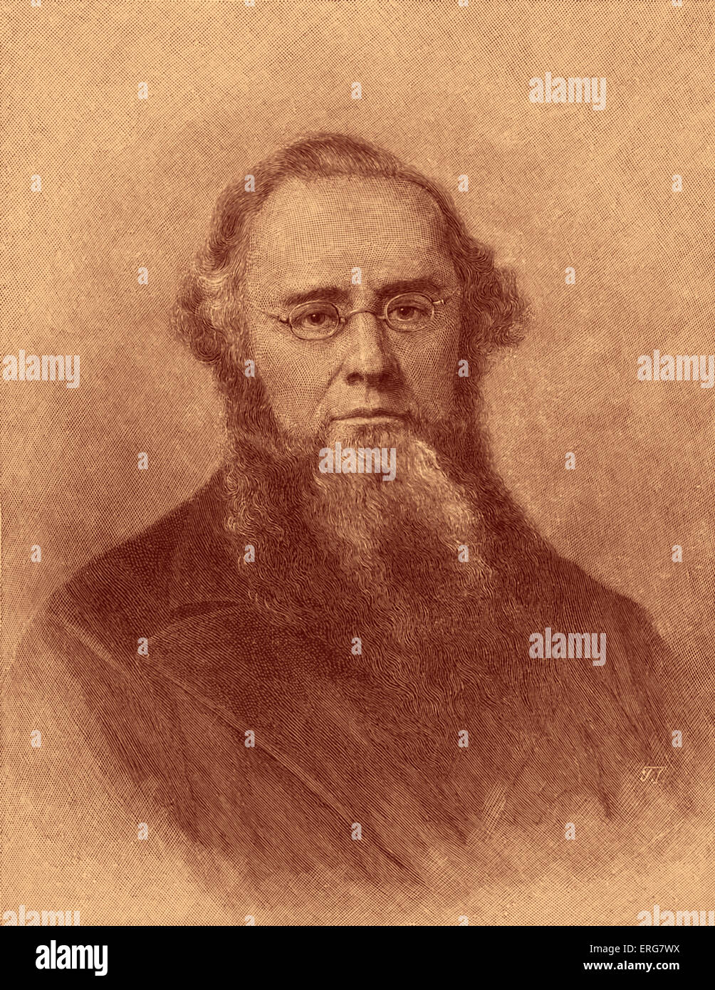 Edwin M. Stanton - portrait. American lawyer and politician, Secretary ...