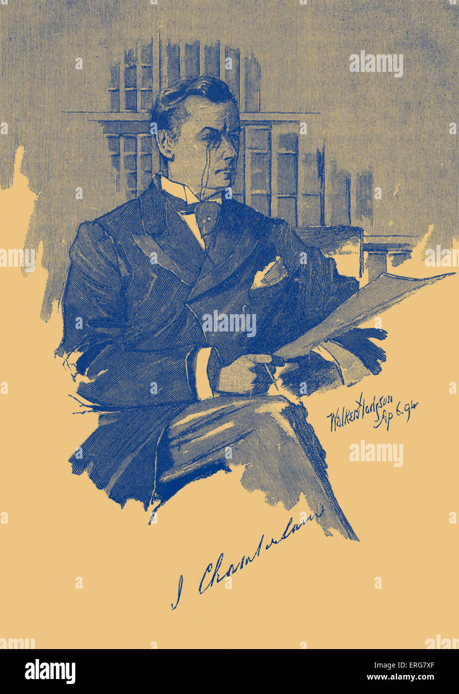 Chamberlain hi-res stock photography and images - Alamy