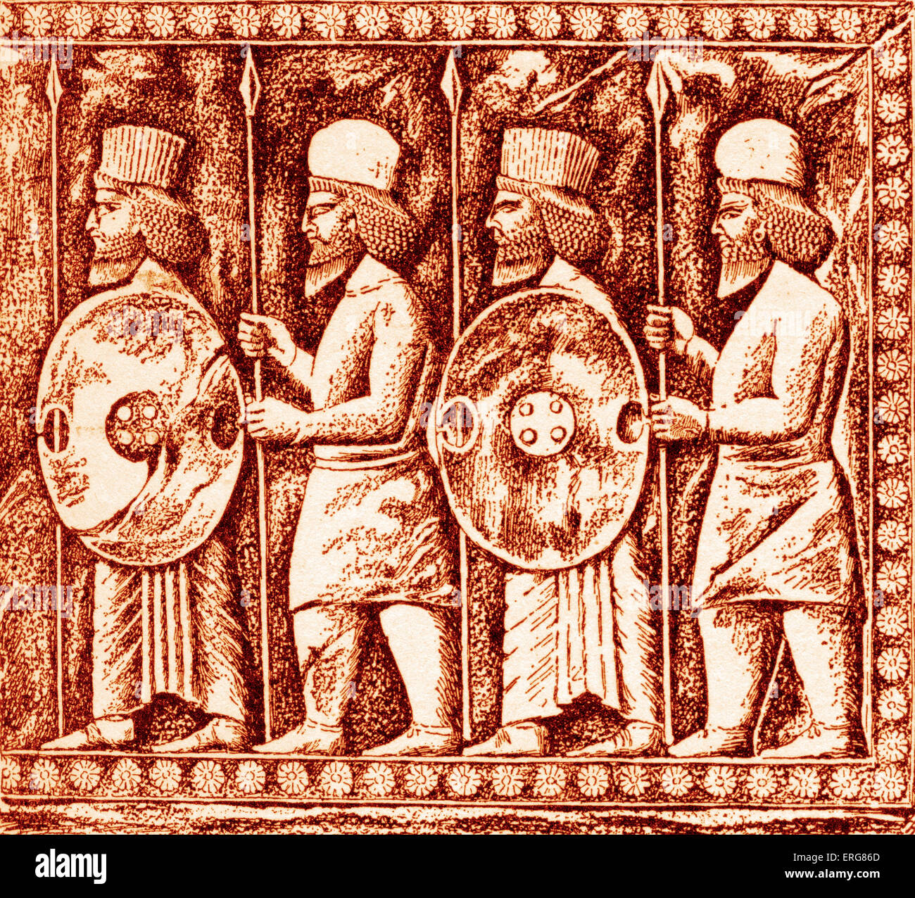 Ancient persian soldiers hi-res stock photography and images - Alamy