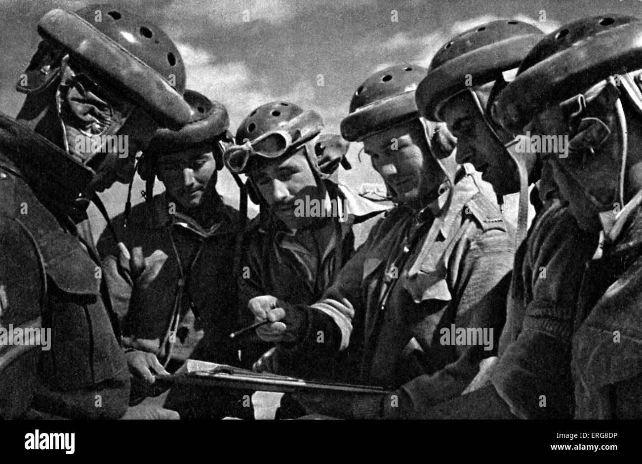 The Eighth Army - WWII. Battle of Sidi Rezegh, November 1941. Tank ...