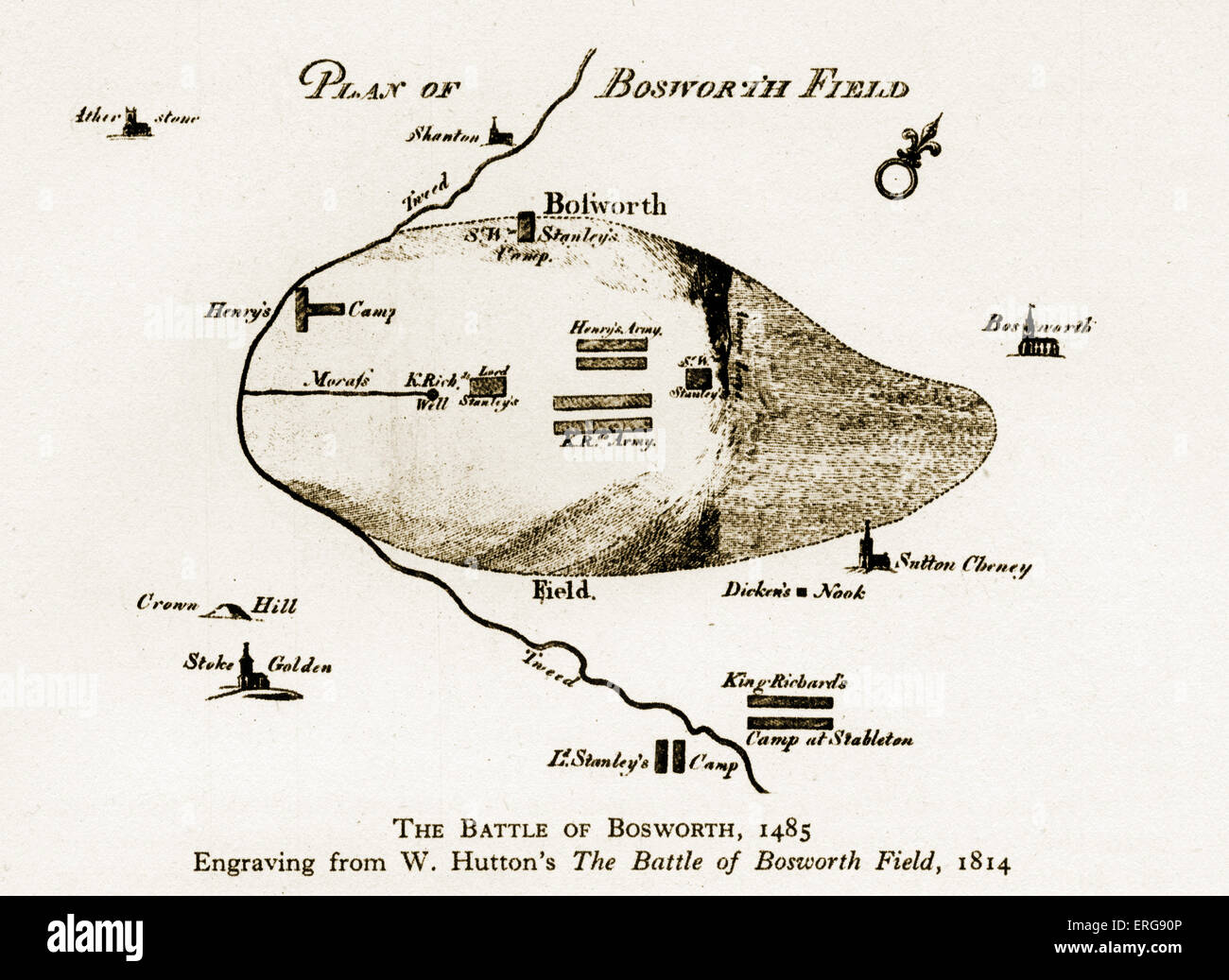 Map of the wars of the roses hi-res stock photography and images - Alamy
