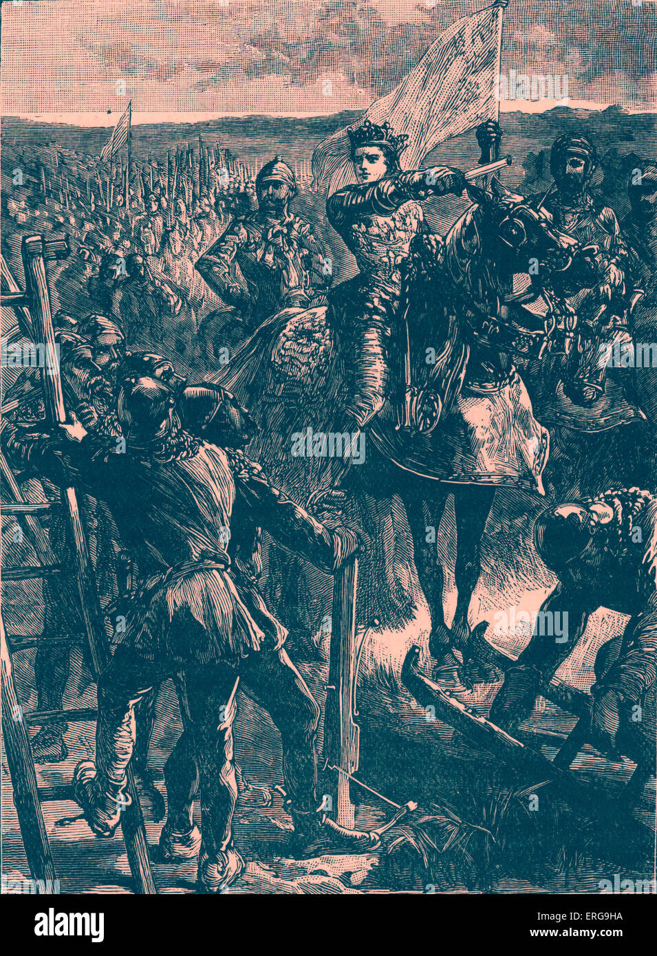 English at the siege of harfleur hi-res stock photography and images ...