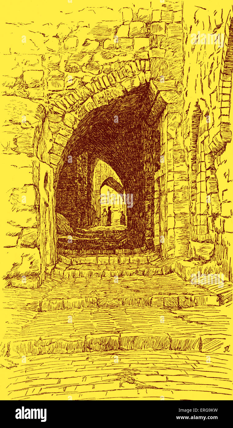 Jerusalem Old City Drawing