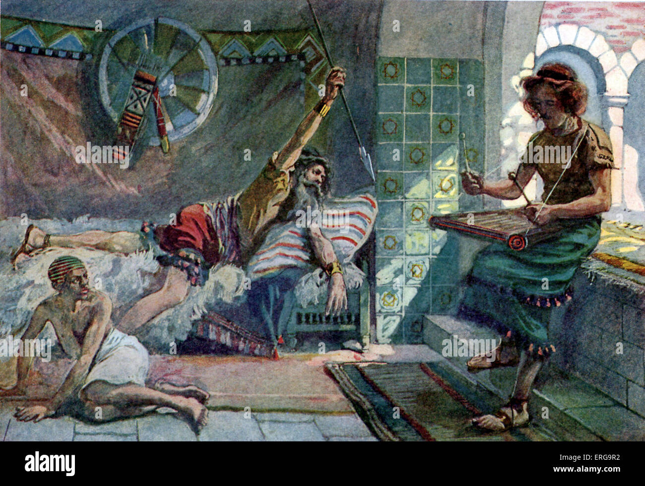 Death of saul hi-res stock photography and images - Alamy