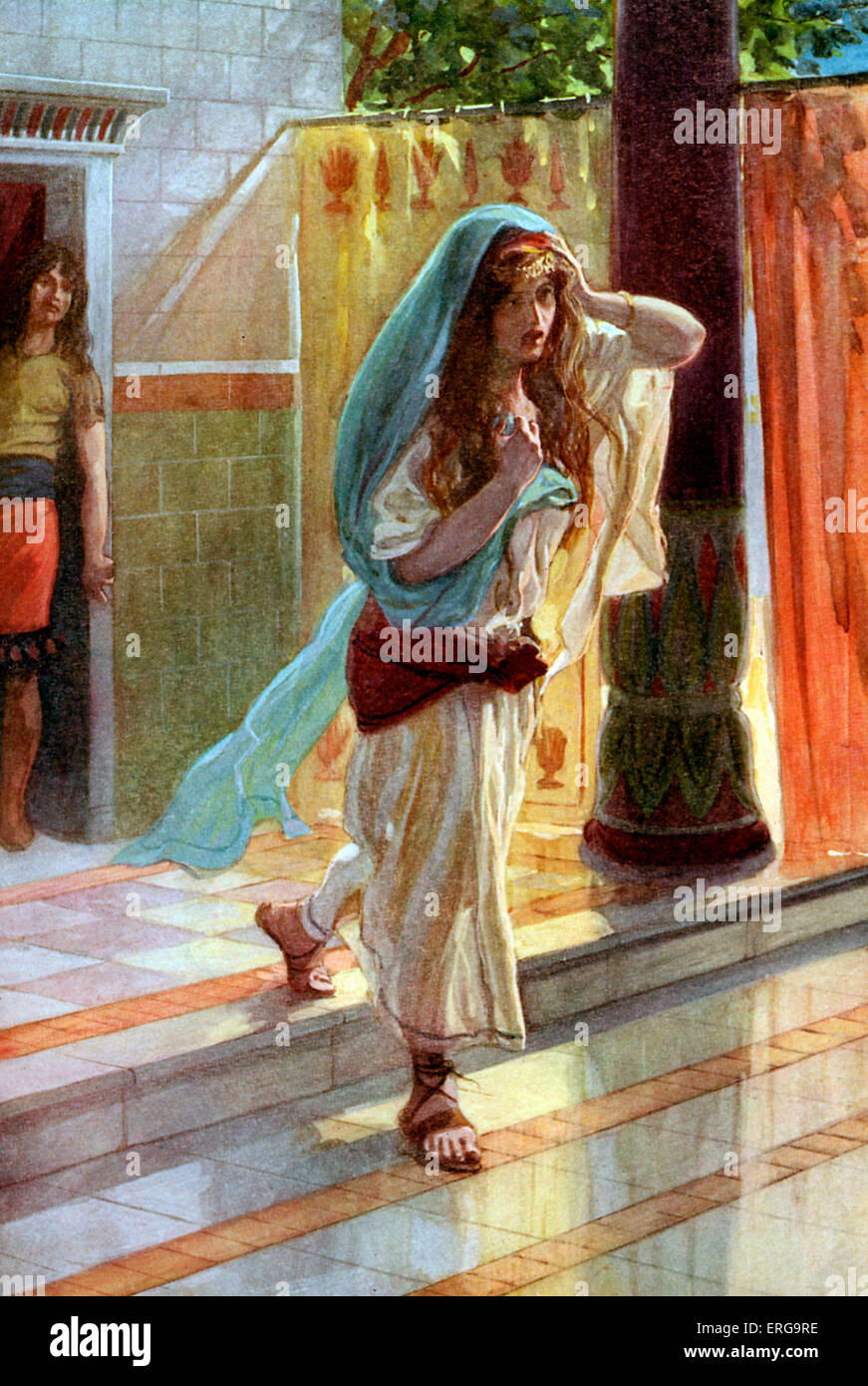 Desolation of Tamar by J James Tissot. Illustration to the book of ...