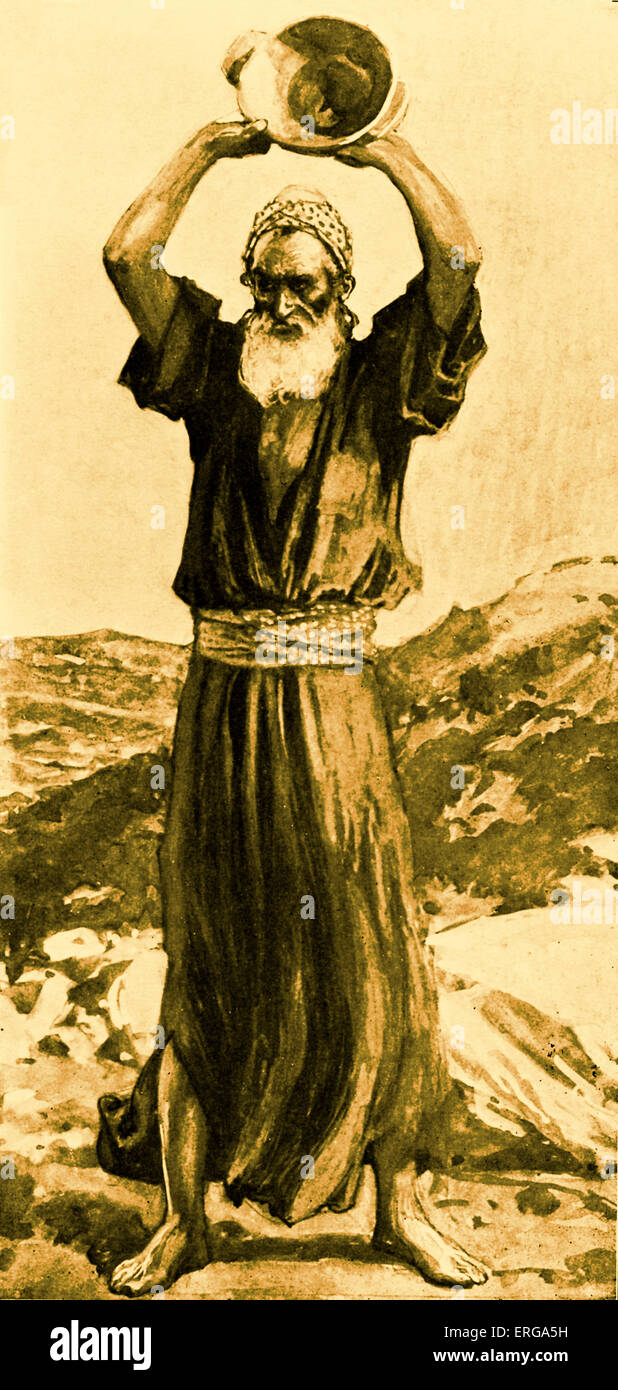 Jeremiah by J James Tissot. Illustration to book of Jeremiah, 14.11 ...