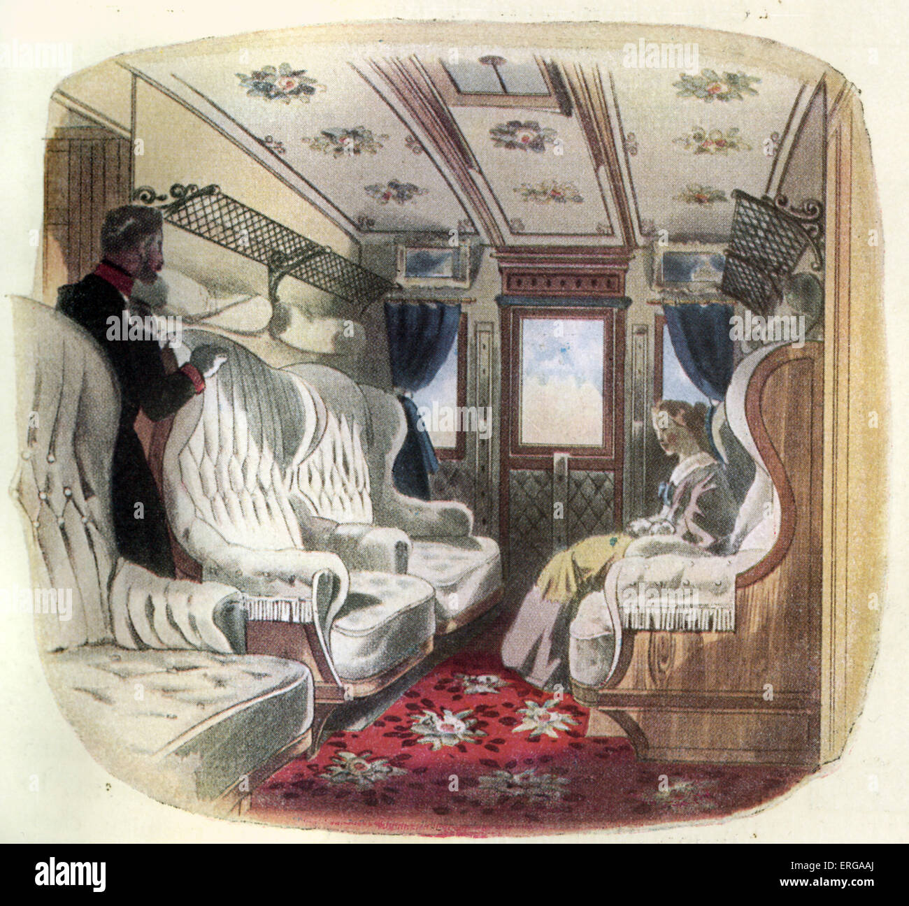 Train russian railway hi-res stock photography and images - Alamy