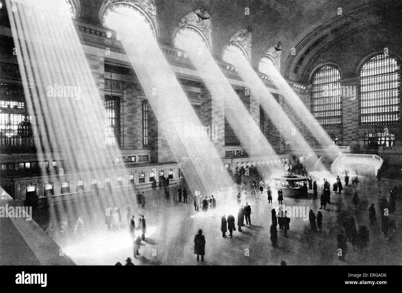 Early twentieth century station Black and White Stock Photos & Images ...