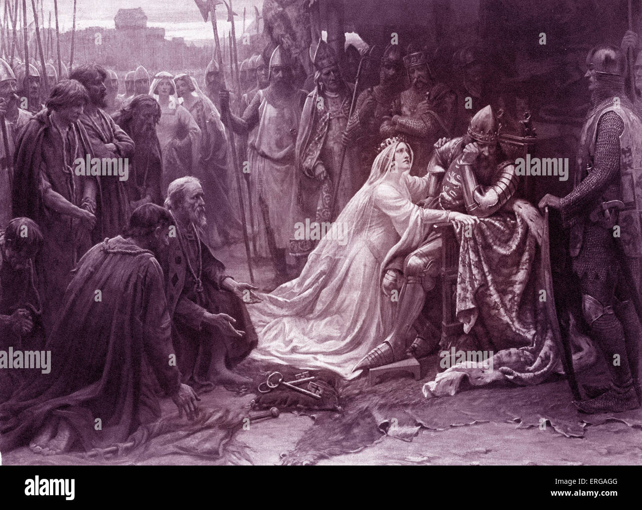 Philippa of hainault edward iii hi-res stock photography and images - Alamy