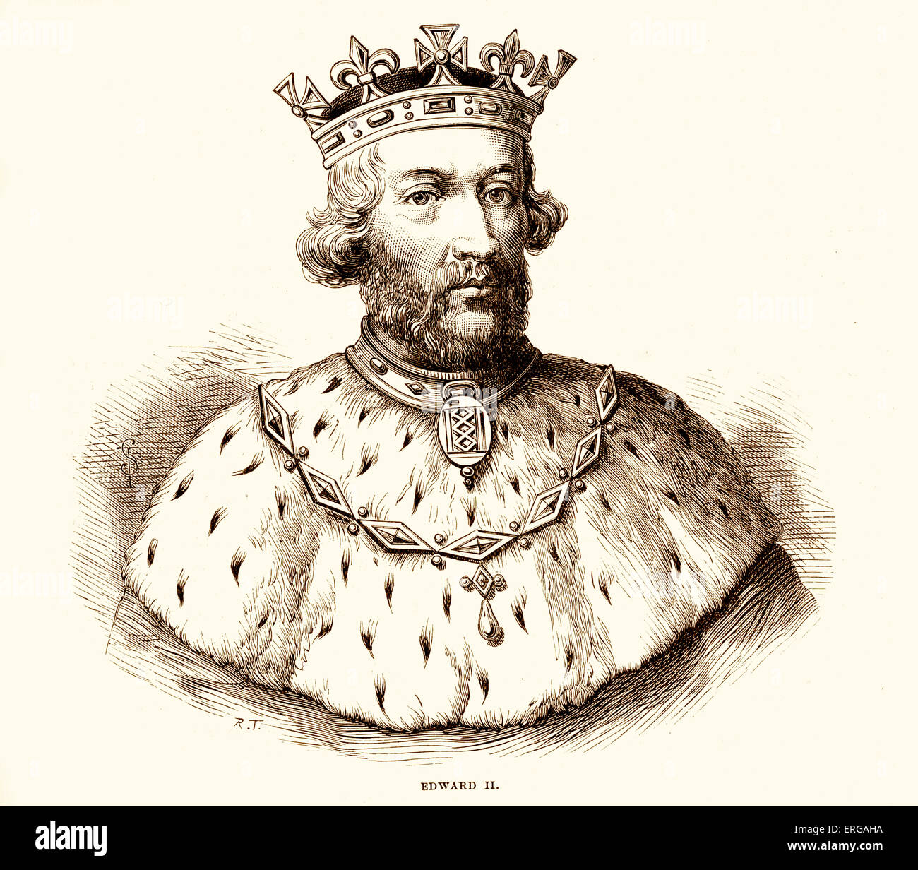 Edward II, (1284 – 1327) of Caernarfon, was King of England from 1307 ...