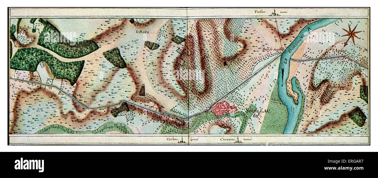 Paris 18th century map High Resolution Stock Photography and Images - Alamy