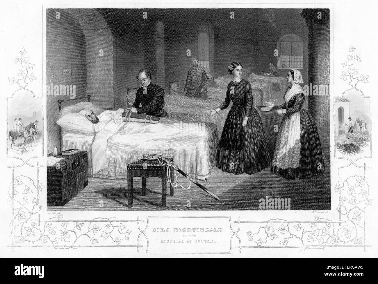 Crimean War: Florence Nightingale in the Hospital at Scutari ...