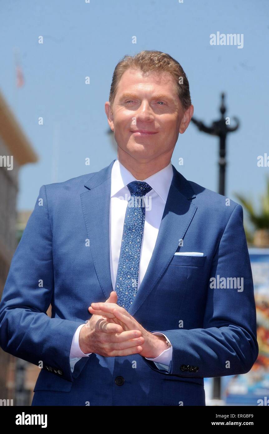 Los Angeles, CA, USA. 2nd June, 2015. Bobby Flay at the induction ...