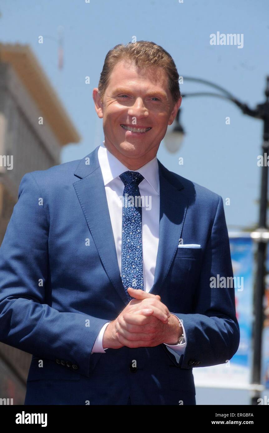 Los Angeles, CA, USA. 2nd June, 2015. Bobby Flay at the induction ...