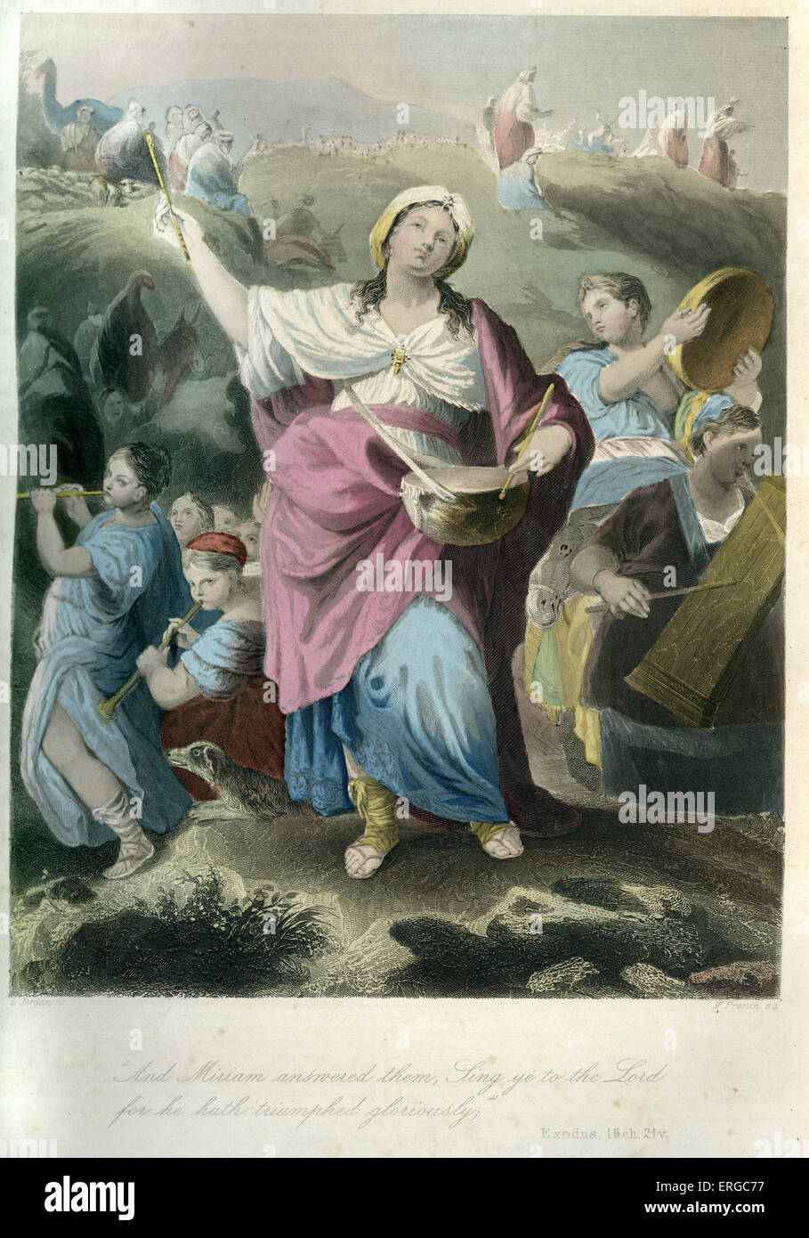 Prophetess miriam hi-res stock photography and images - Alamy