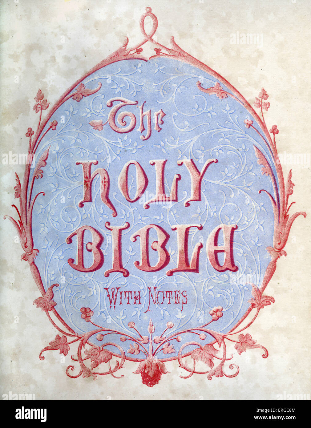 The Holy Bible. Front page illustration for ' Payne's Illustrated ...