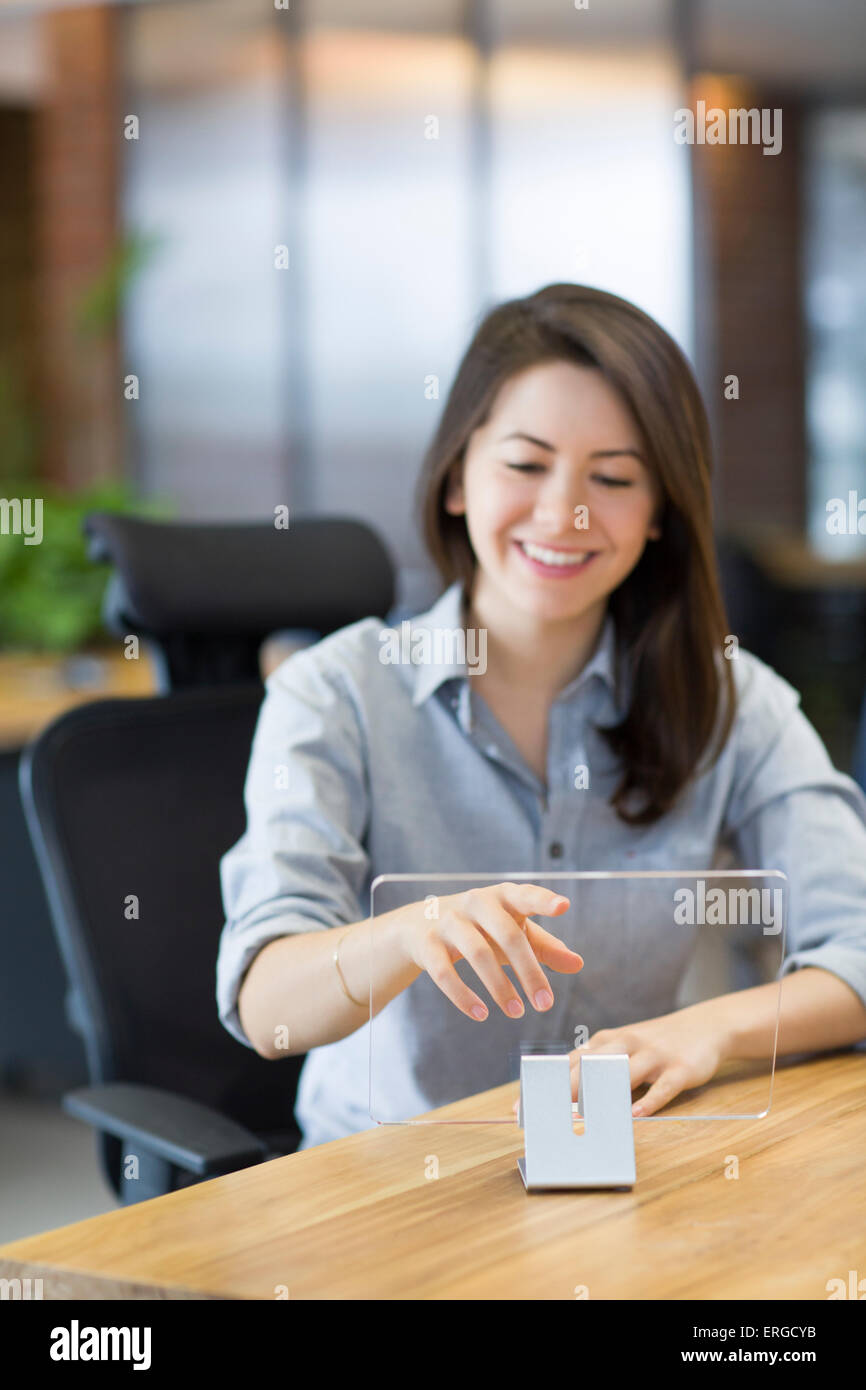 IT worker developing digital tablet Stock Photo - Alamy