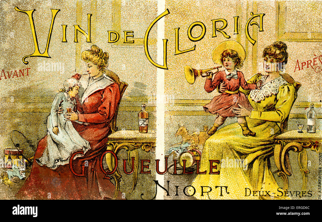 French advertisement hi-res stock photography and images - Alamy
