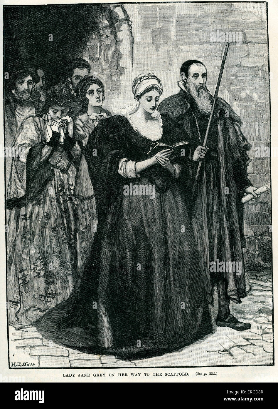 The execution of lady jane grey hi-res stock photography and images - Alamy