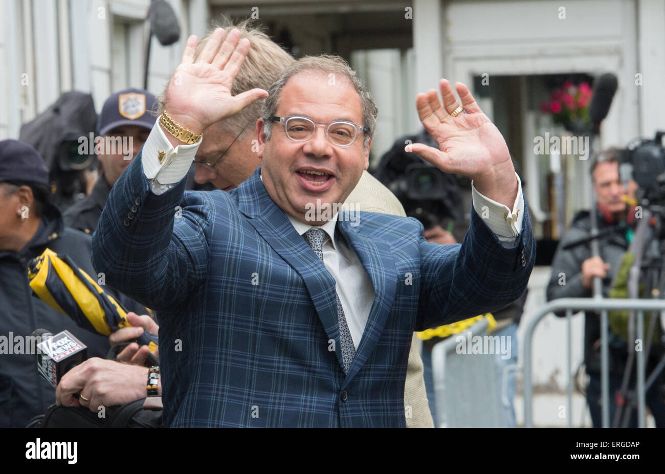 Elmont, New York, USA. 2nd June, 2015. Owner AHMED ZAYAT arrives for ...