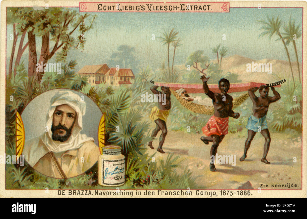 De Brazza 's exploration in the French Congo, 1875- 1886. Showing ...