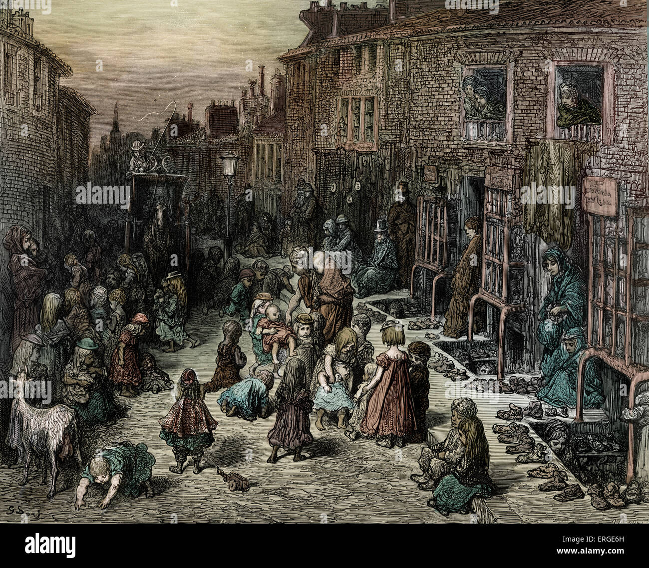 Poor children england 19th century High Resolution Stock Photography ...