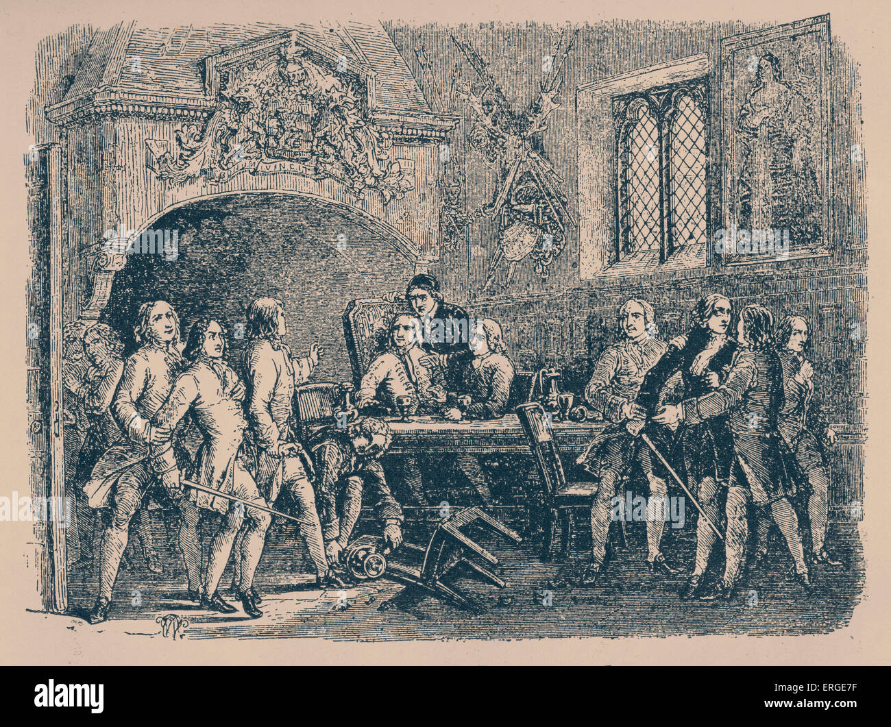 Rob Roy by Sir Walter Scott. Cation: Quarrel between Frank and ...