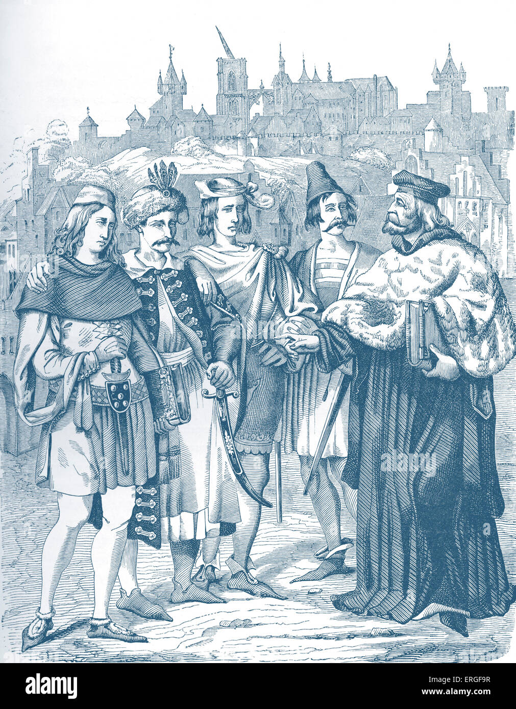 Medieval scholar hi-res stock photography and images - Alamy