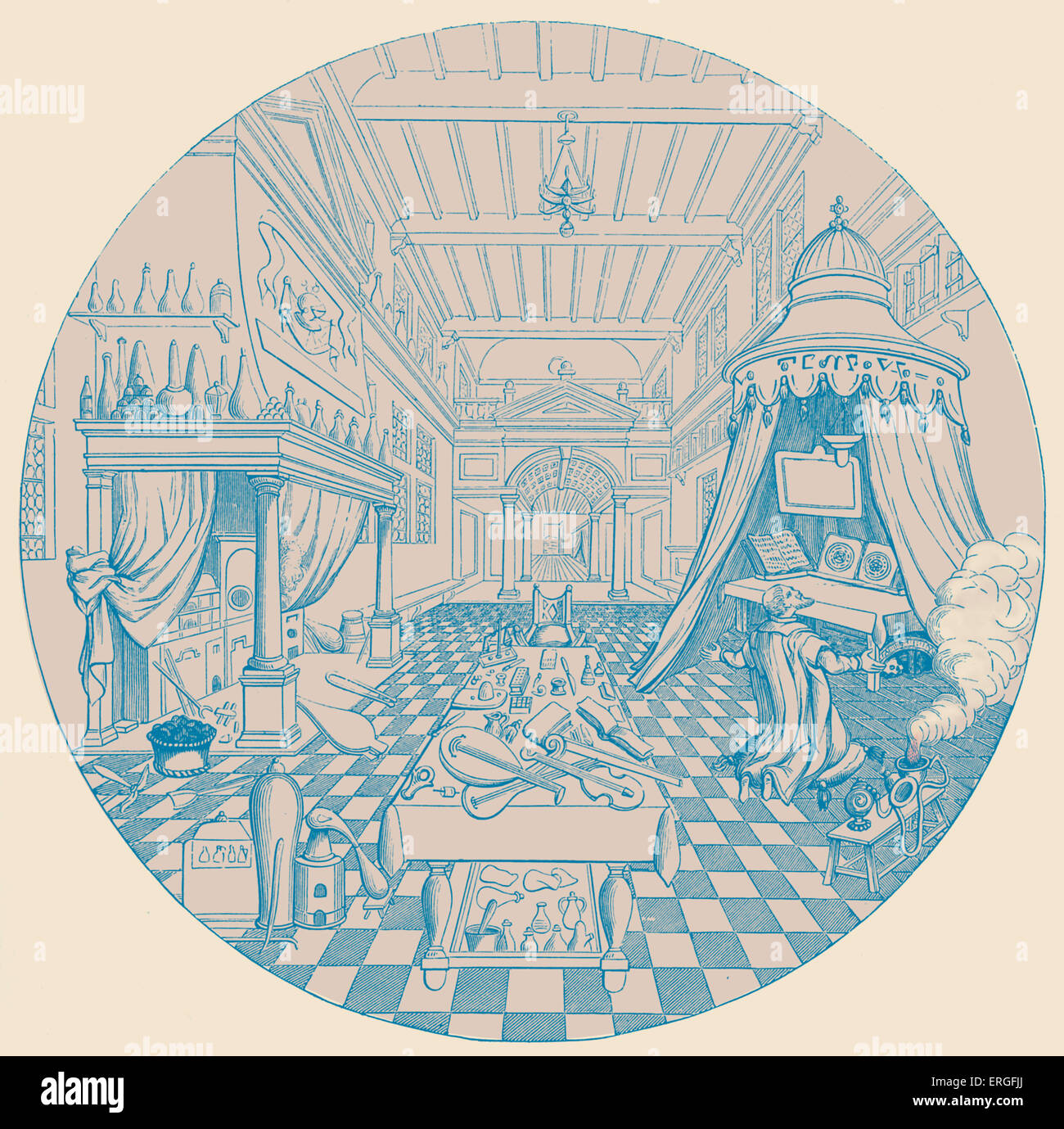 Workshop of alchemists hi-res stock photography and images - Alamy