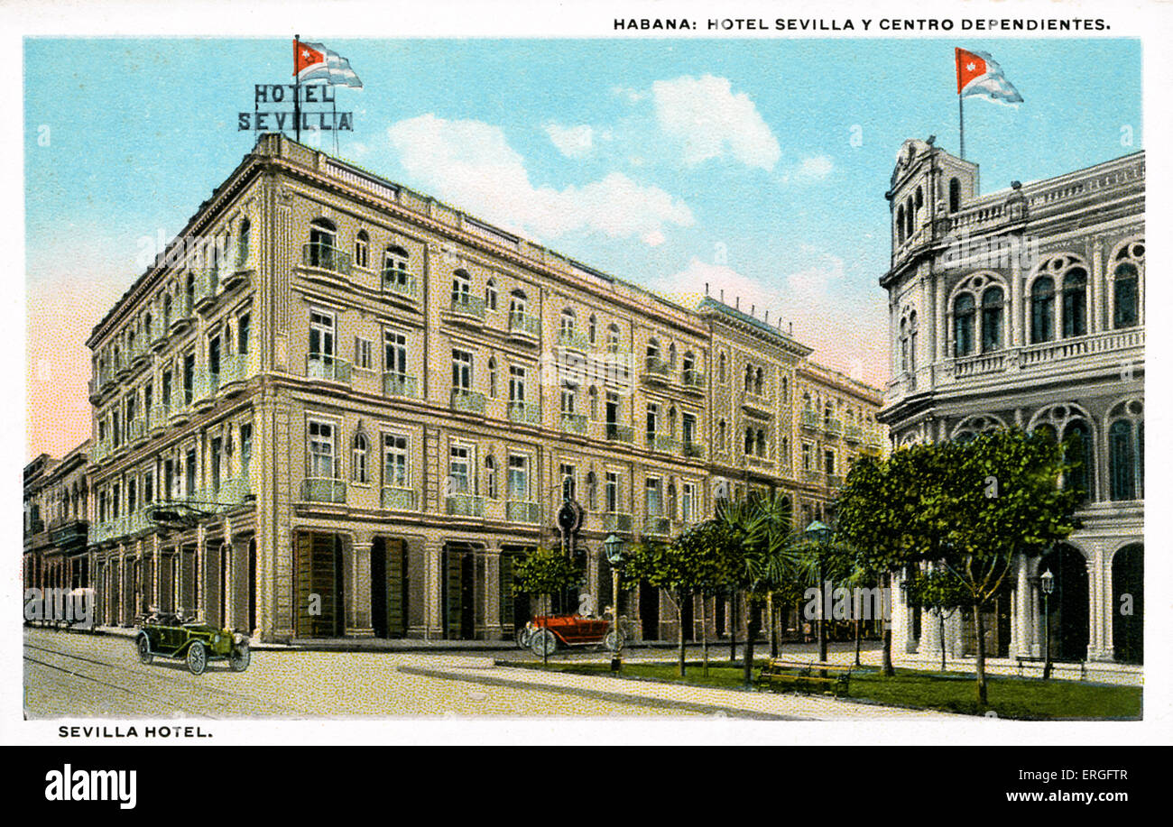 Sevilla Hotel, Havana, Cuba Stock Photo - Alamy