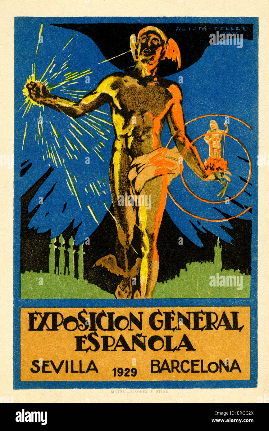 Spanish poster art hi-res stock photography and images - Alamy