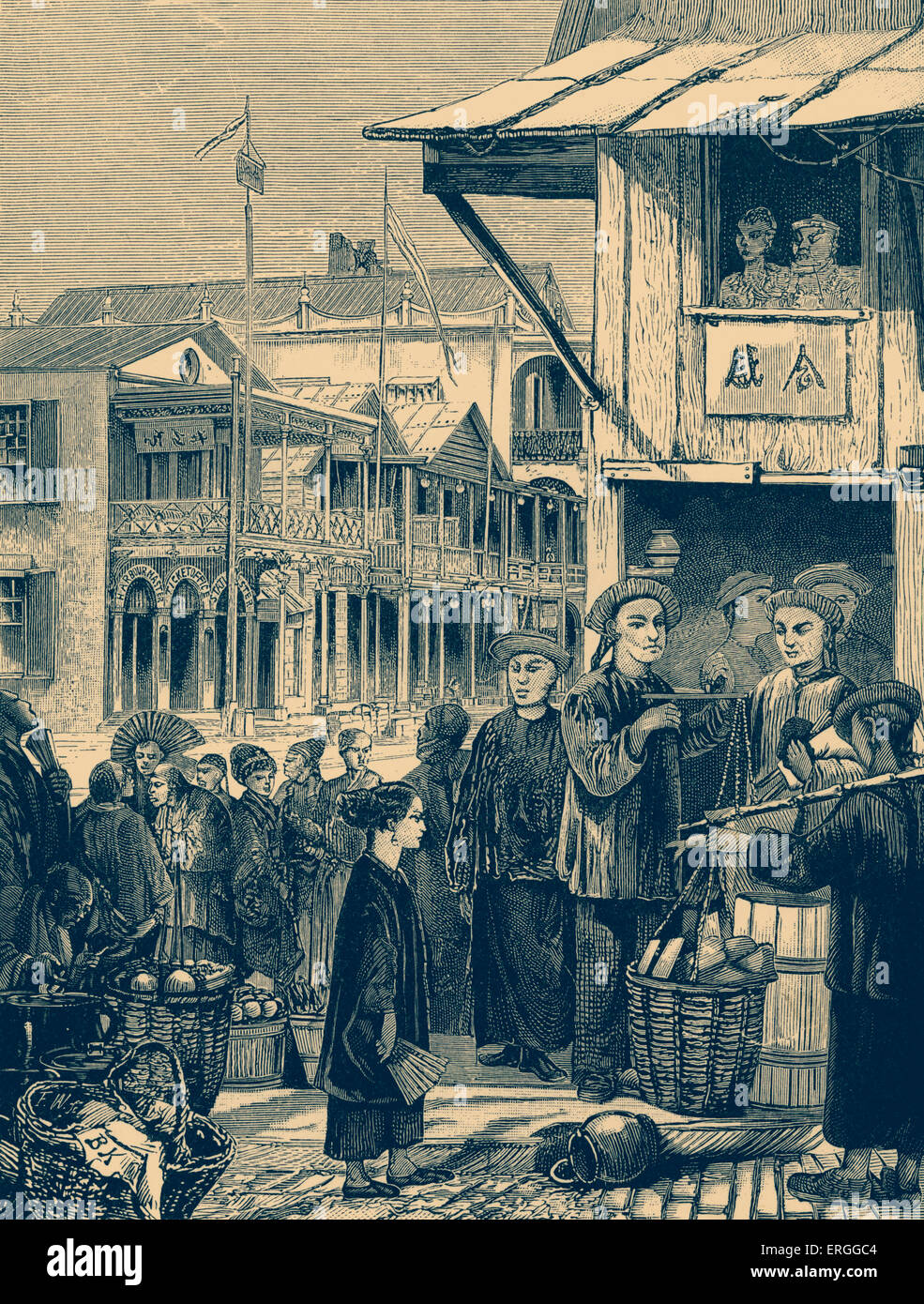 Chinese immigrants 19th century hi-res stock photography and images - Alamy