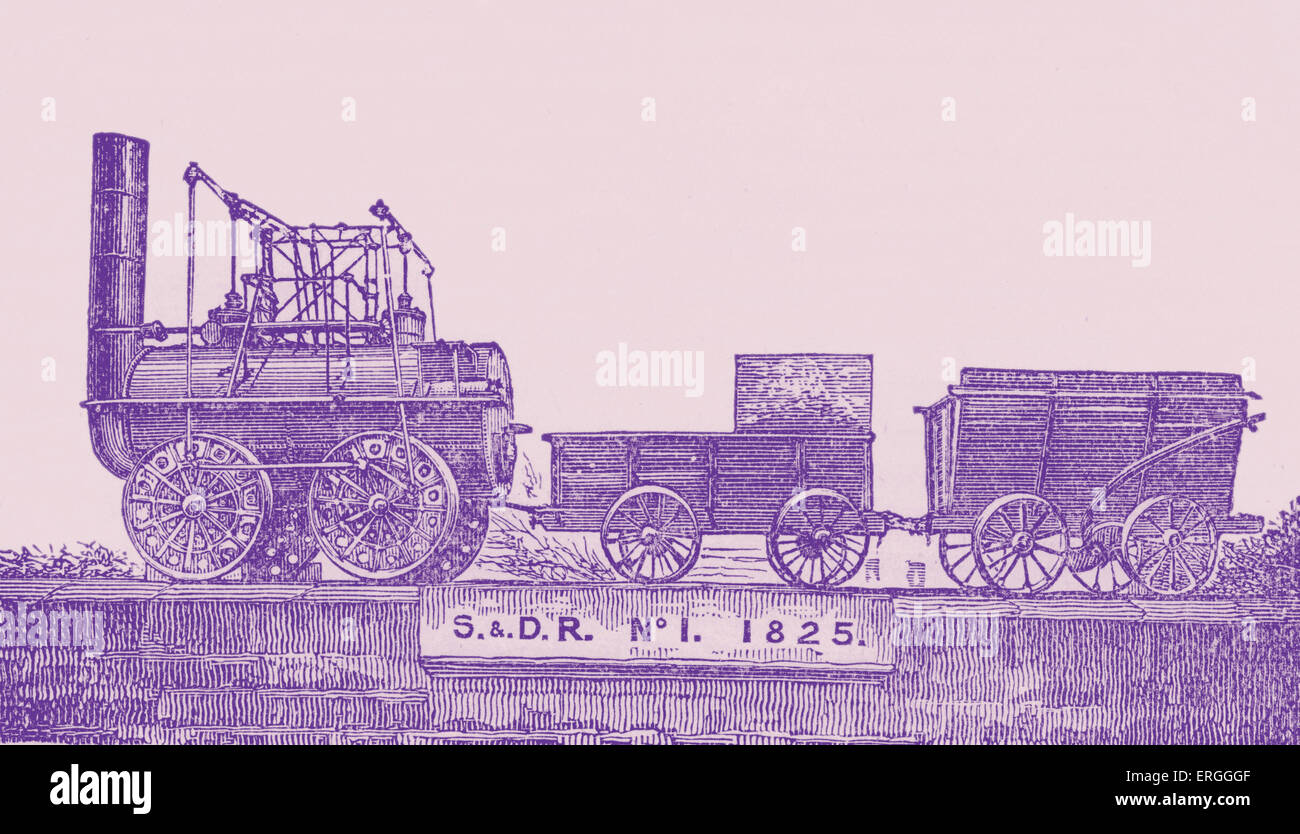 'Puffing Billy' - the pioneer locomotive. Constructed in 1813-1814 by ...