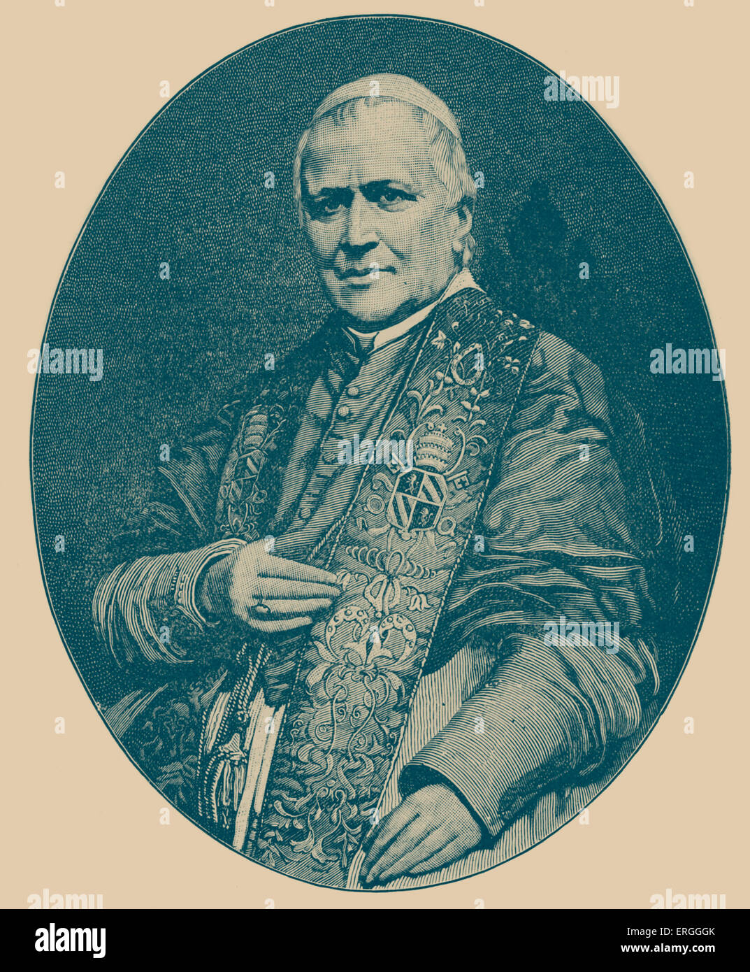 Pope pius ix hi-res stock photography and images - Alamy
