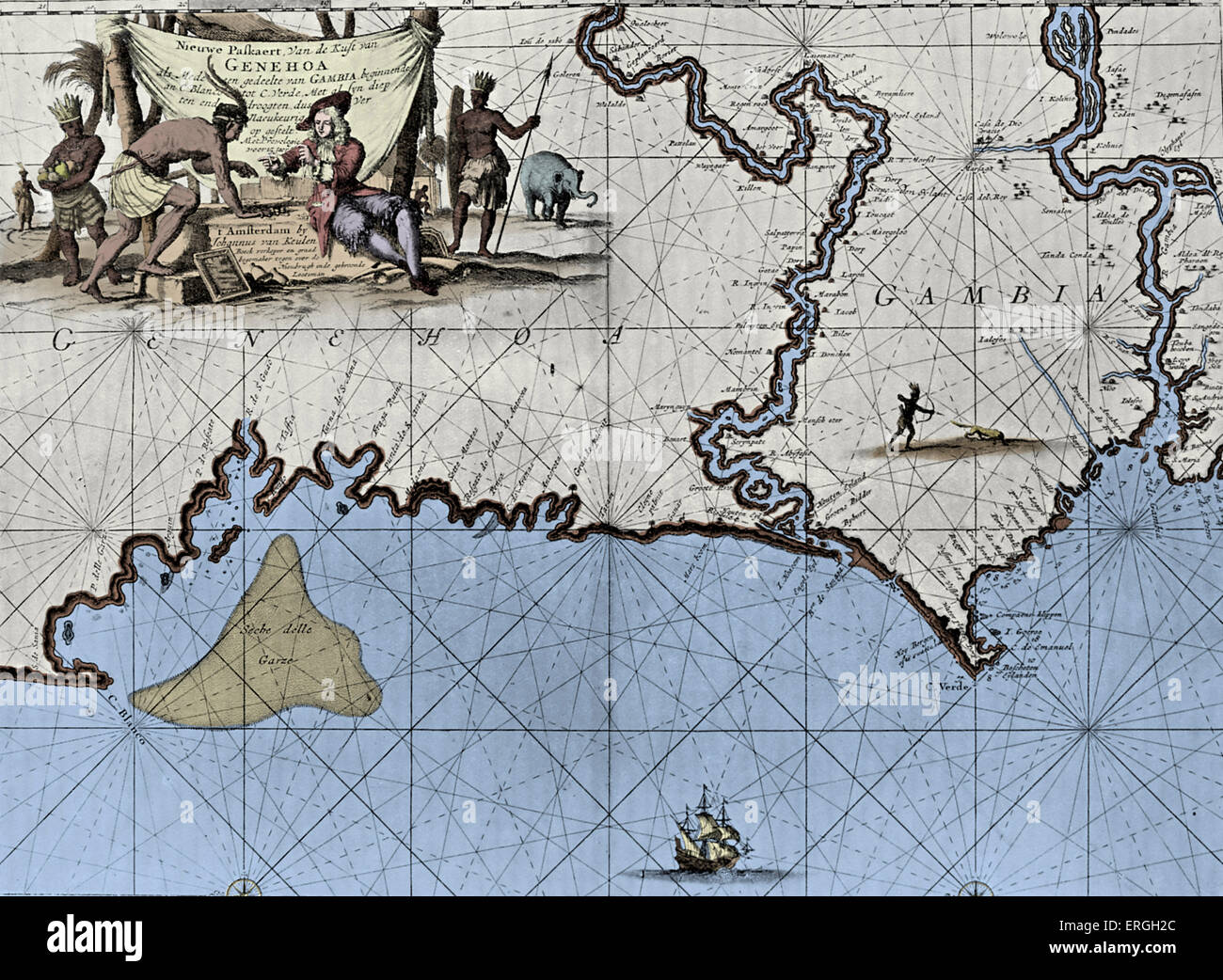 17th century map of world hi-res stock photography and images - Alamy