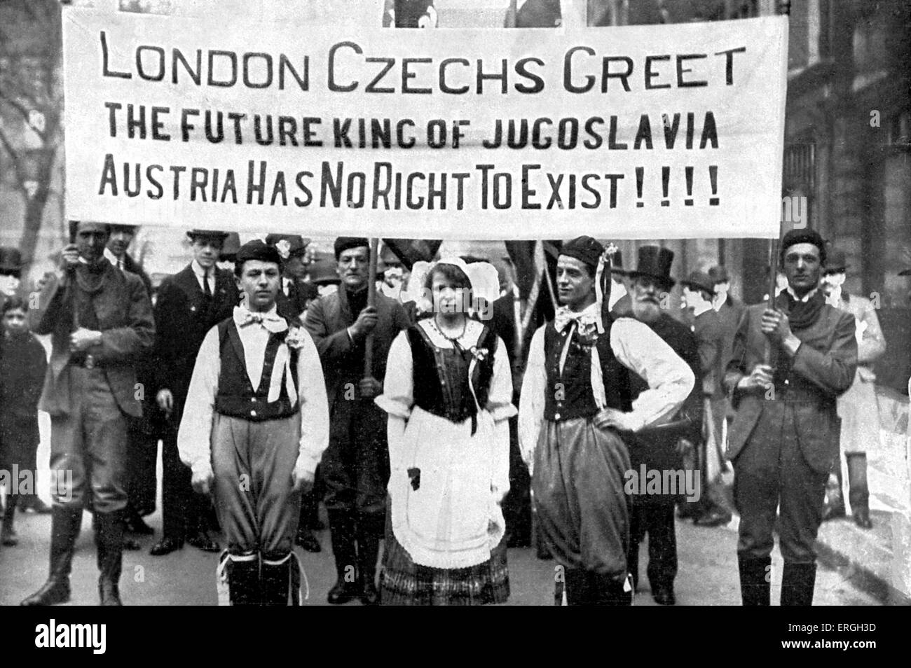Demonstration during world war one hi-res stock photography and images ...